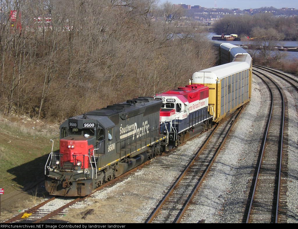 IORY 9500 On The Honda Job Westbound At Riverside